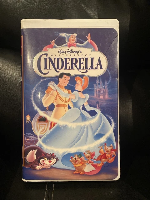 WALT DISNEY CINDERELLA (Vhs, 1995) Masterpiece Collection Clamshell ...