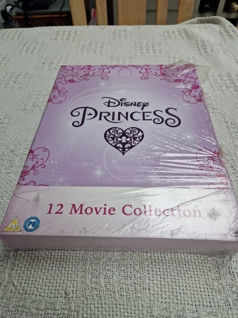 DISNEY PRINCESS COMPLETE Collection Box set [DVD] 12 Movie Collection ...