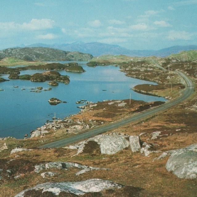 LOCH PLOCRAPOOL SOUTH Harris Scotland Postcard Outer Hebrides Golden ...