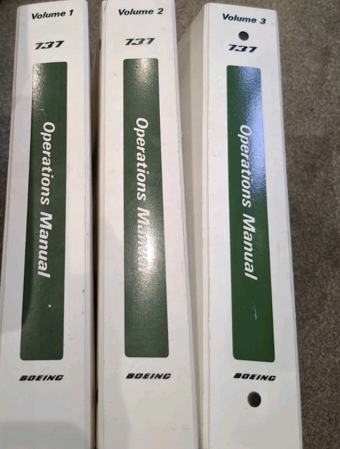 BOEING 737-200 OPERATION manuals £99.99 - PicClick UK