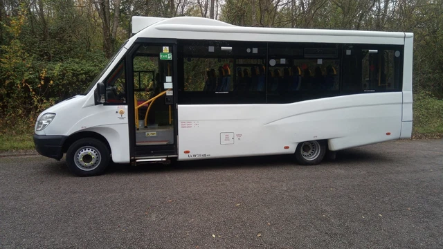 2013 63 MERCEDES Sprinter Xlwb Mellor 16 Seat Bus Welfare Wheelchair ...
