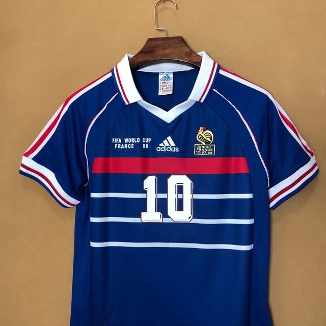 MAILLOT FRANCE FINALE Coupe du Monde 1998.Personnalisation disponible EUR 44,99 - PicClick FR