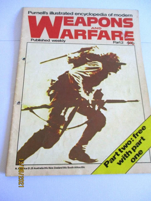 PURNELL'S WEAPONS AND Warfare Weekly Magazine Part 2 VINTAGE SC c1978 £ ...