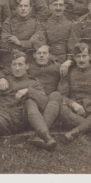 WW1 GROUP PHOTO Royal Flying Corps RFC airmen, British Army pre-RAF ...