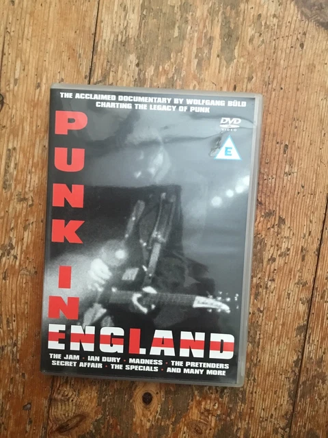 PUNK IN ENGLAND (DVD, 2005) Wolfgang Büld Doc. Great Punk Footage! Vgc ...