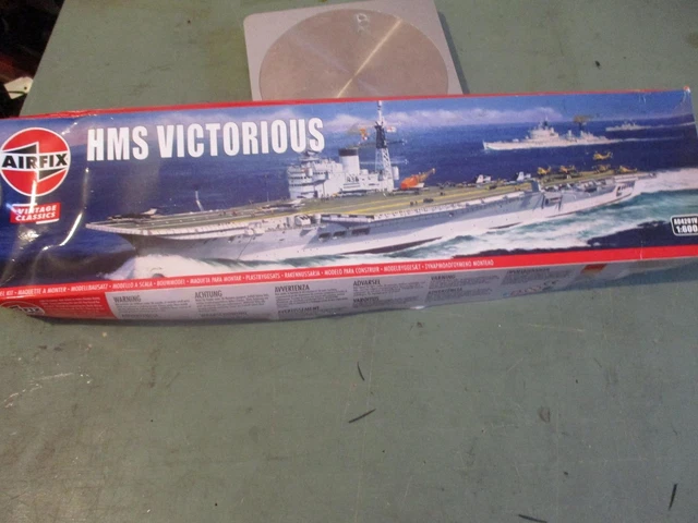 HMS VICTORIOUS - 1:600 scale Airfix kit A04201V - Vintage Classics ...