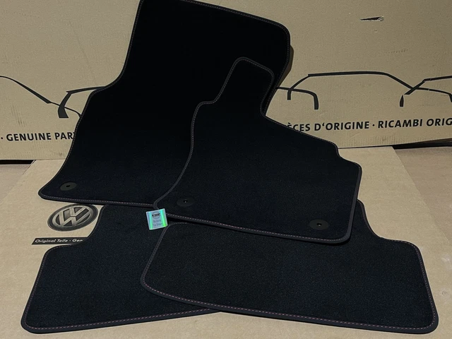 VW GOLF MK7 MK8 GTI Carpet Floor Foot Mats with Red GTI Logo RHD ...