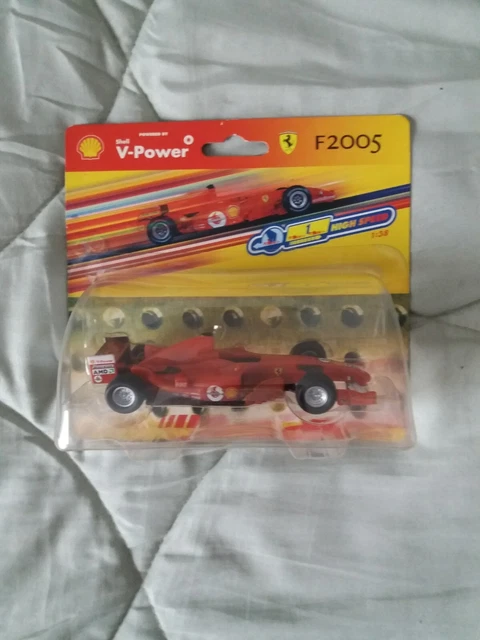 SHELL V-POWER - Ferrari F2005 - Maßstab 1:38 EUR 8,00 - PicClick DE