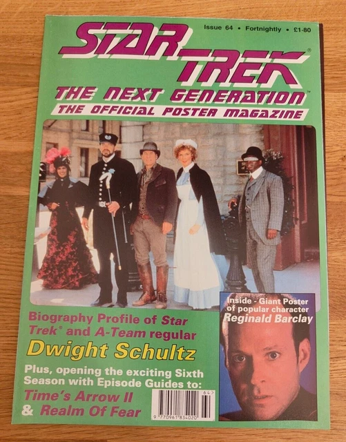 MAGAZINE - STAR Trek The Next Generation TNG Official Poster Magazine ...