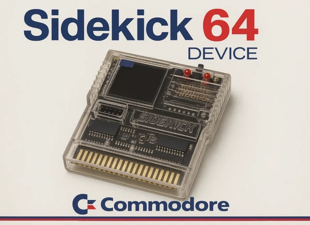 COMPLETE SIDEKICK C64 Commodore Expansion Cartridge inc PiZero2 ready to go $119.95 - PicClick AU