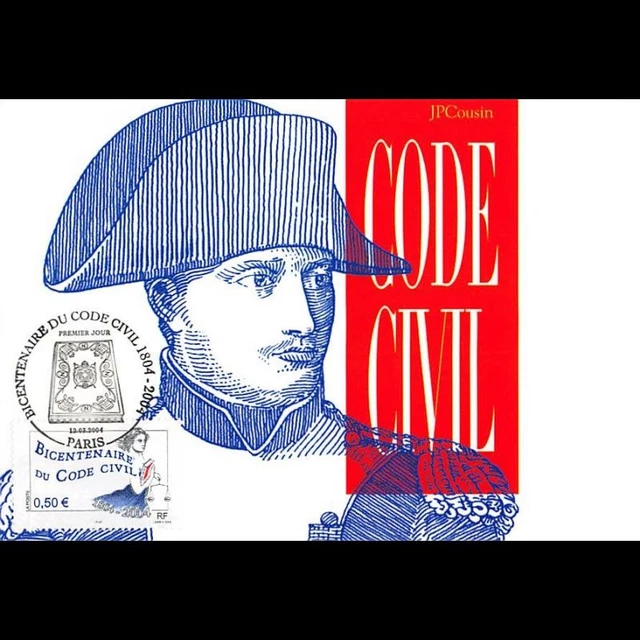 CM CEF - Bicentenary of the Civil Code - 12/3/2004 Paris $4.05 ...
