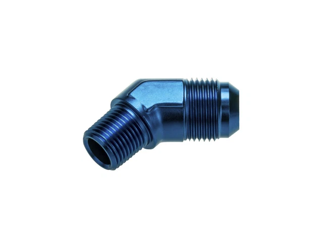 ADAPTATEUR DE RACCORD de tuyau droit AN6 JIC Flare à 1/2 NPT 45', bleu EUR 15,01 - PicClick FR