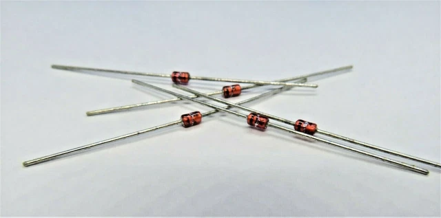 DIODES, INC. 1N4732A Zener Diode 1W 4.7V 5% Unidirectional Do-41 20-Pc ...