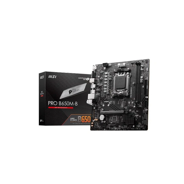 MSI PRO B650M-B Socket Am5/B650/Ddr5/S-Ata 6Gb/S/Micro Atx £104.15 ...