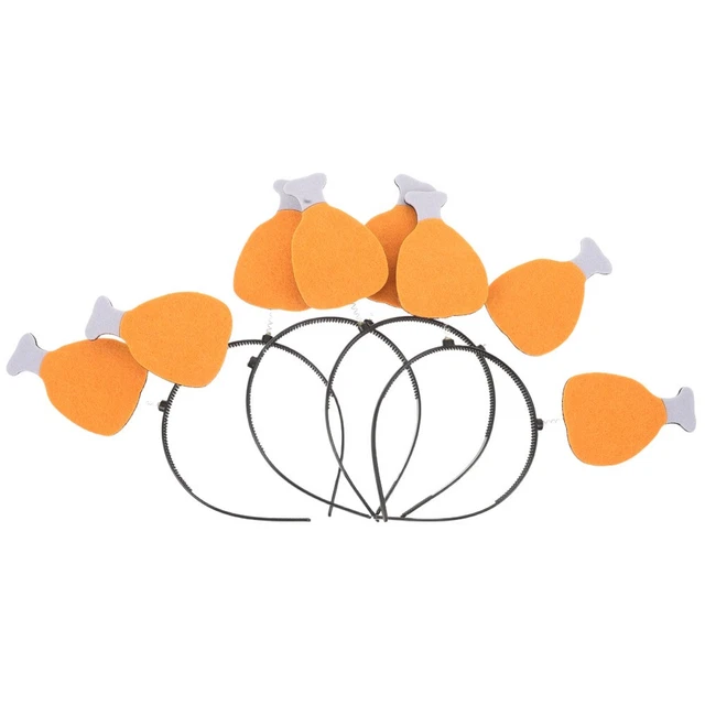 4 PCS CHICKEN Leg Headband Child Cosplay Headwear Chicken-themed Photo ...