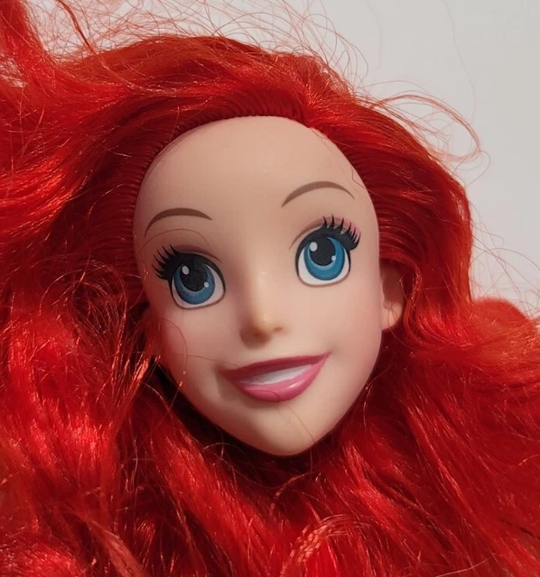 DISNEY HEAD ONLY Ariel The Little Mermaid Hasbro For Replacement Or ...