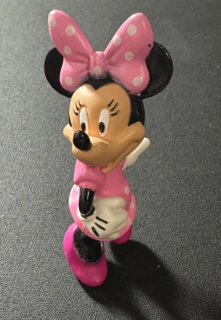 3& PVC MINNIE MOUSE Toy Figure: Walt Disney Mickey Mouse Clubhouse Park ...