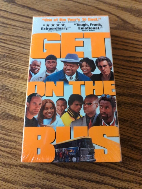 VINTAGE GET ON the Bus VHS Columbia Spike Lee Film w/Terrence Blanchard ...