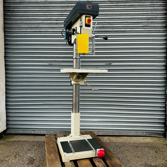 AXMINSTER HD25F3 FLOOR Standing Pillar Drill Press 3 Phase 12 Speed £ ...