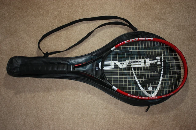 HEAD LEADER MID Plus Double Power Wedge tennis racket, grip 4 £18.00 ...