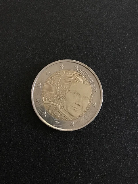 PIÈCE DE 2 euros très rare Simone Veil Édition 2018 état satisfaisant ...