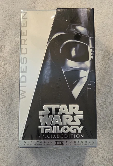 STAR WARS TRILOGY Special Edition Widescreen VHS Box Set 1997 SEALED £23.85 - PicClick UK