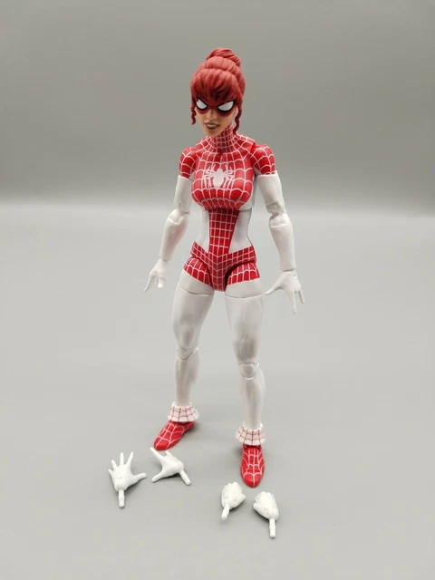 HASBRO MARVEL LEGENDS Figure Spinneret Spider-Man Mary Jane Watson ...