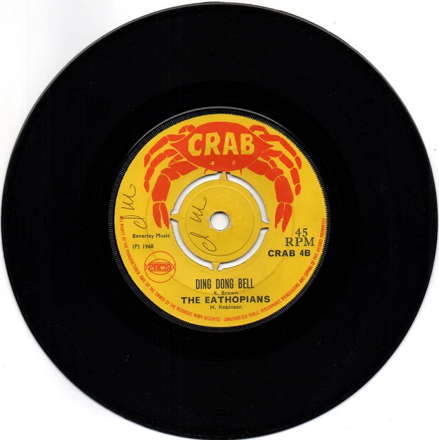 THE ETHIOPIANAS - Reggie Hit The Town/ Ding Dong Bell. A BIG SKIN 2 ...