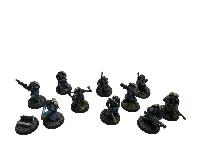 KILL TEAM VETERAN Guard 40K Death Korps Of Krieg Warhammer Pro Painted ...