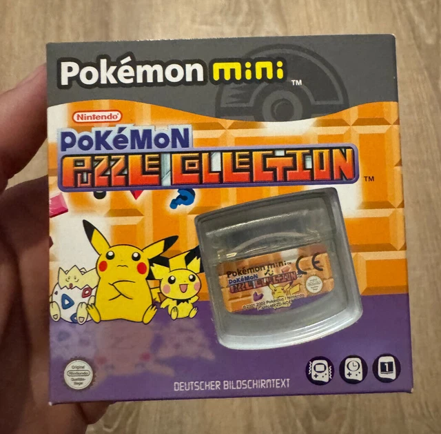 POKÉMON MINI - Pokémon Puzzle Collection (Nintendo 2002) EXCELLENT ÉTAT ...