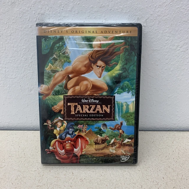 DVD TARZAN DISNEY Special Edition Unseen Footage NEW FACTORY SEALED ...