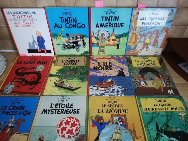 LOT DE 27 BD de Tintin Collection complète EUR 200,00 - PicClick FR