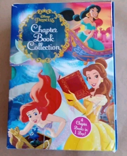 DISNEY PRINCESS CHAPTER Book Collection, 4 Pre-owned, Titles In Photos ...