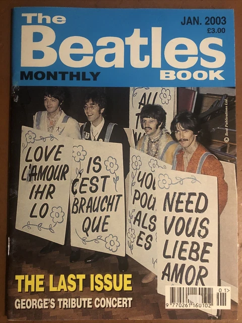 BEATLES BOOK MONTHLY Magazine January 2003 321 FINAL Last EDITION ...