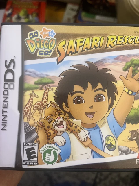 GO DIEGO GO Safari Rescue Nintendo Ds Game 3Ds 2Ds Lite Dsi Xl £5.02 ...