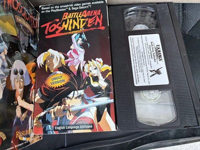 BATTLE ARENA TOSHINDEN (VHS, 1997, Dubbed) £13.55 - PicClick UK