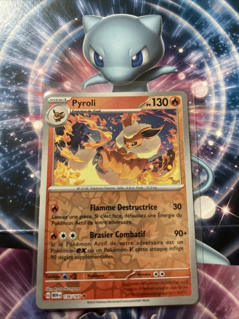 CARTE POKÉMON PYROLI Reverse 136/165 EV3.5 Écarlate et Violet New 151 FR NEUF EUR 4,50 - PicClick IT