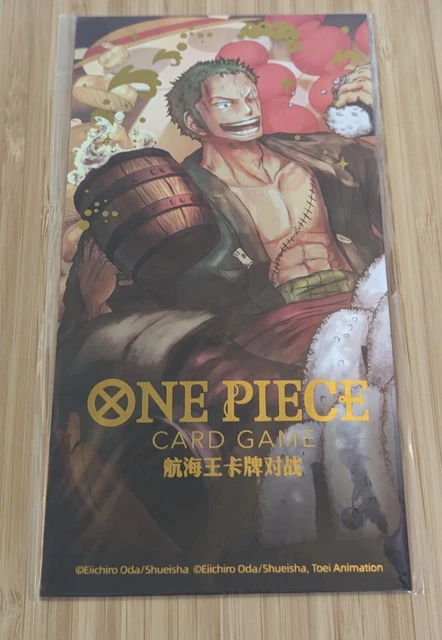 ONE PIECE CARD Game China Exclusive Zoro ST01-013 2024 New Year Red ...