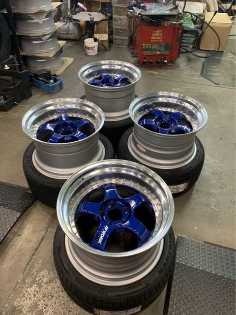 JDM WORK MEISTER S1 3P 10.5J+10 2wheels/+11 2wheels 4wheels set 18 inc ...