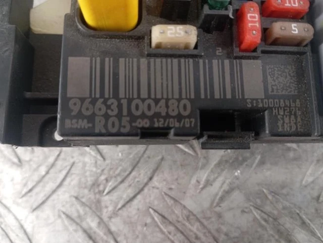 BOITIER SERVITUDE MOTEUR (BSM) PEUGEOT 308 1 PHASE 1 9663100480 EUR 90 ...