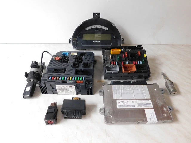 KIT ANTIDÉMARRAGE DÉMARRAGE unité de commande moteur Citroen C3 Pluriel ...