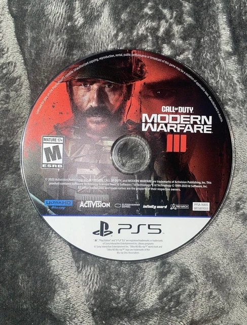 DISQUE CALL OF Duty Modern Warfare 3 Ps5 EUR 17,85 - PicClick FR