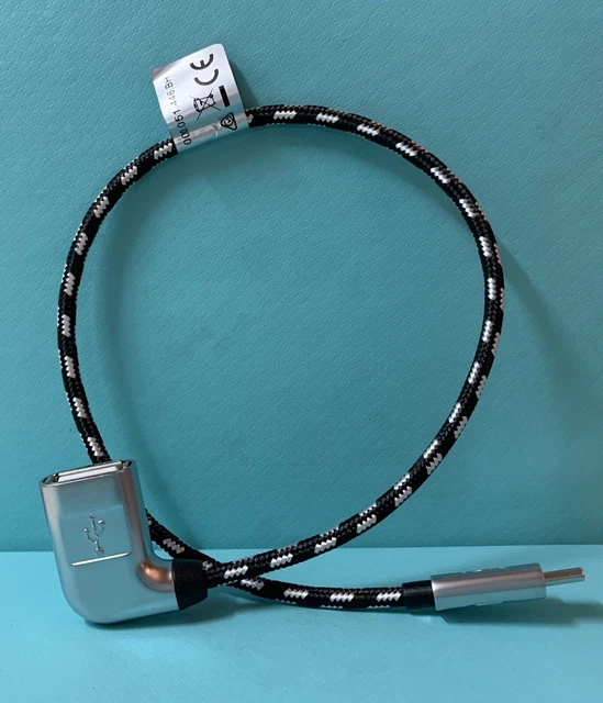 NEW! OEM GENUINE VW Volkswagen Premium Cable USB-C to USB-A Female 000. ...