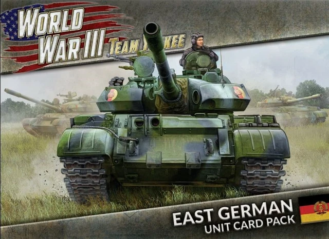 TEAM YANKEE WORLD War III: East German Unit Cards (WW3-06E) EUR 7,56 ...
