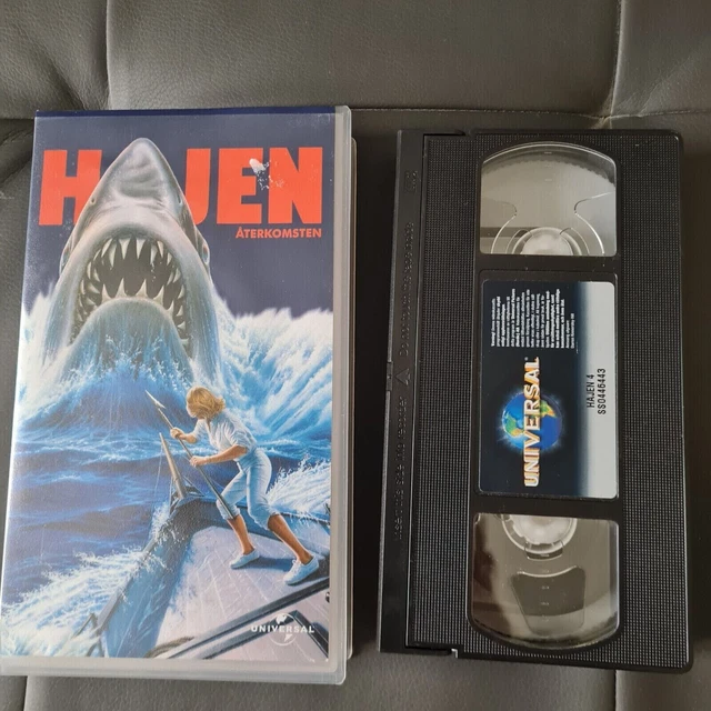 VHS HAJEN 4 ( les dents de la mer 4) EUR 25,00 - PicClick FR