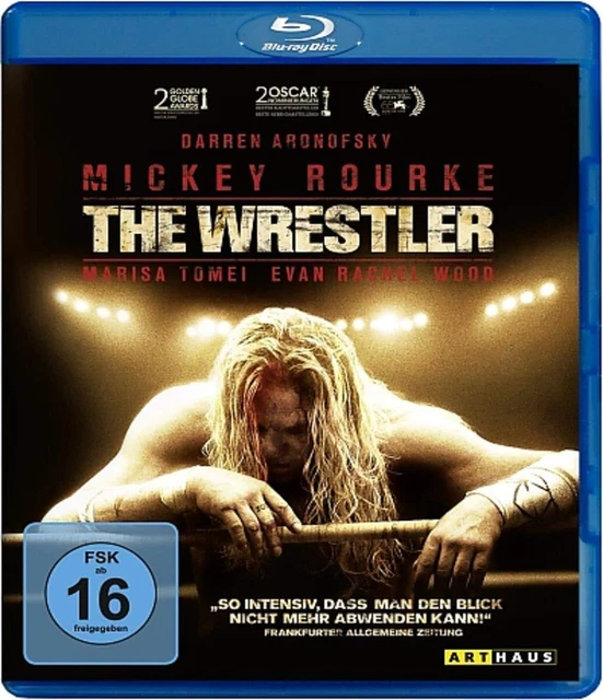 THE WRESTLER (BLU-RAY) Mickey Rourke Evan Rachel Wood Marisa Tomei Mark ...