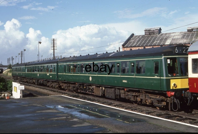 35MM RAILWAY SLIDE- BR DMU Class 127. 51622, 59276, 51616 ...