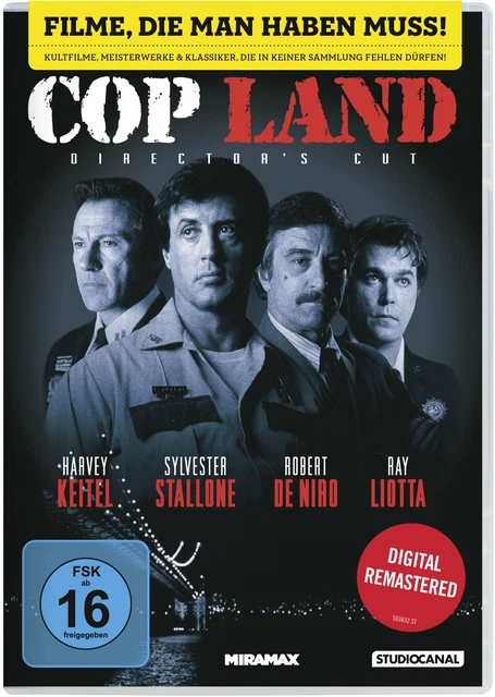 COP LAND (DVD) Stallone Sylvester Keitel Harvey De Niro Robert Liotta ...