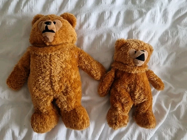 RAINBOW BUNGLE ORIGINAL X2 Still Talks 10" & 7.5" Bean Filled Plush £26 ...