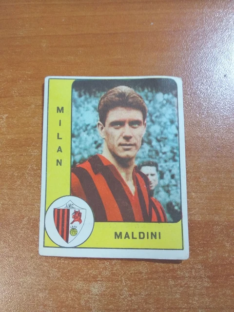 FIGURINA CALCIATORI PANINI MALDINI - MILAN 1961-62 originale EUR 0,99 ...